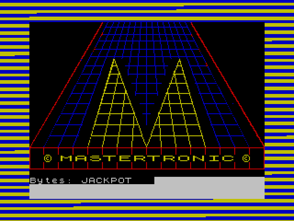 Game Review: Vegas Jackpot (ZX Spectrum, Mastertronic) - Mastertronic ...