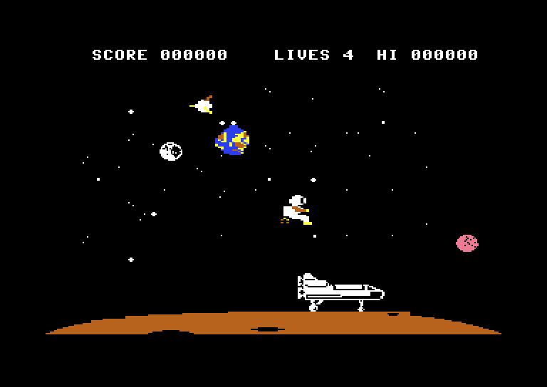 Game Review: Space Walk – Version 1 (Commodore 64, Mastertronic ...