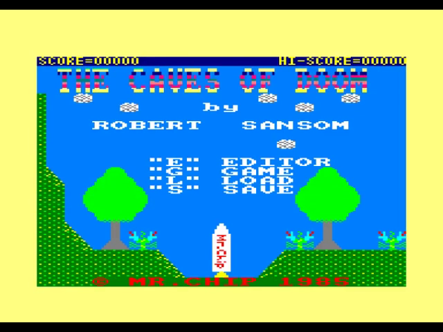 Game Review: The Caves Of Doom (Amstrad, Mastertronic) - Mastertronic ...