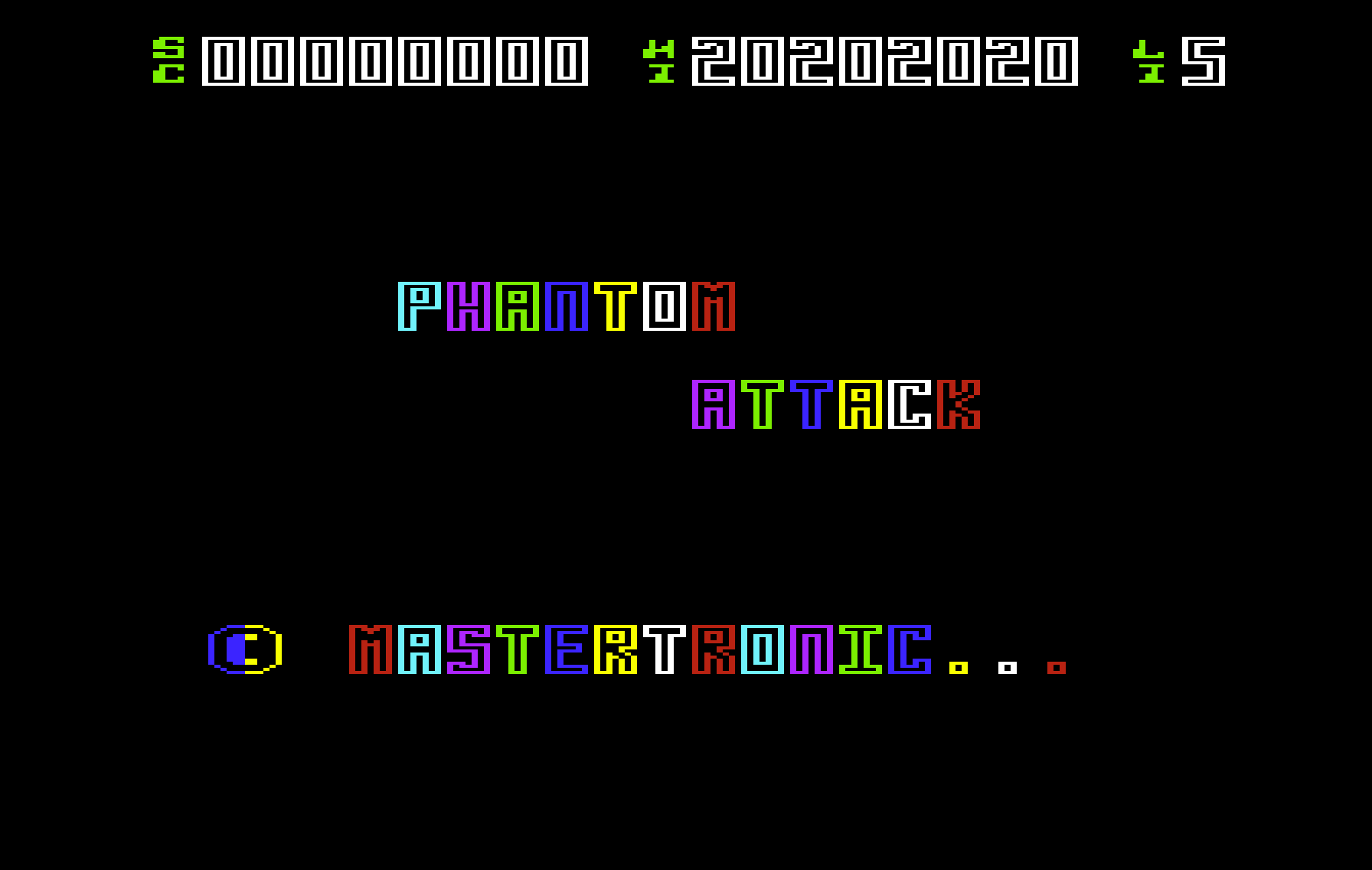 Game Review: Phantom Attack (Vic 20, Mastertronic) - Mastertronic ...