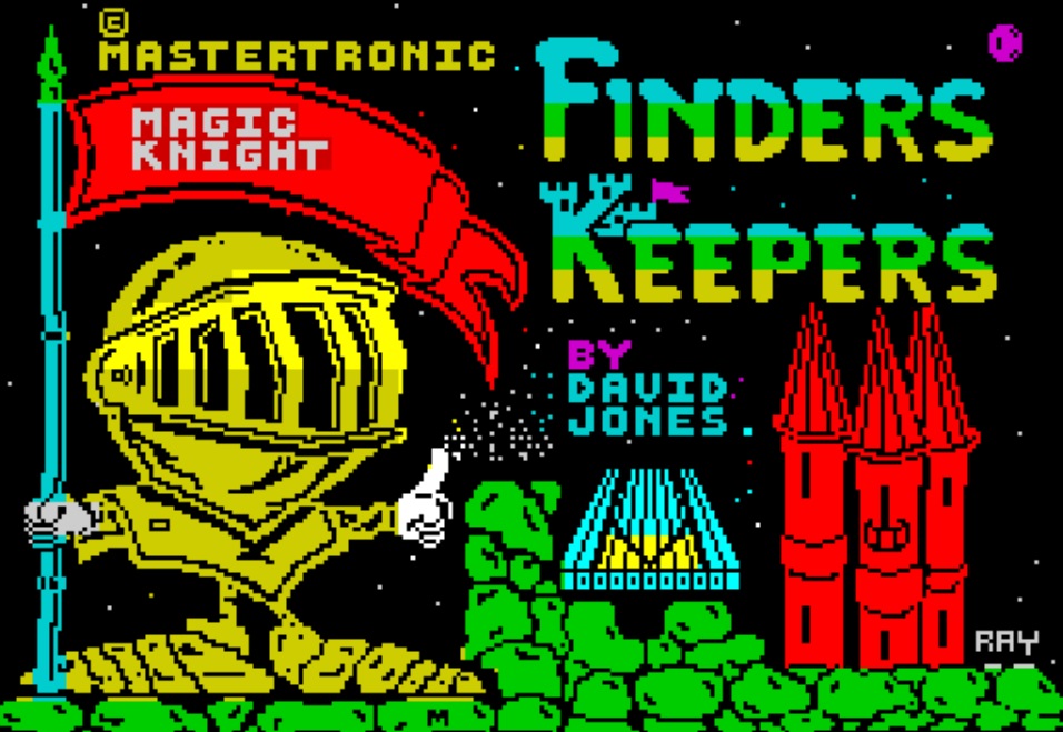 Game Review: Finders Keepers (ZX Spectrum, Mastertronic) - Mastertronic ...