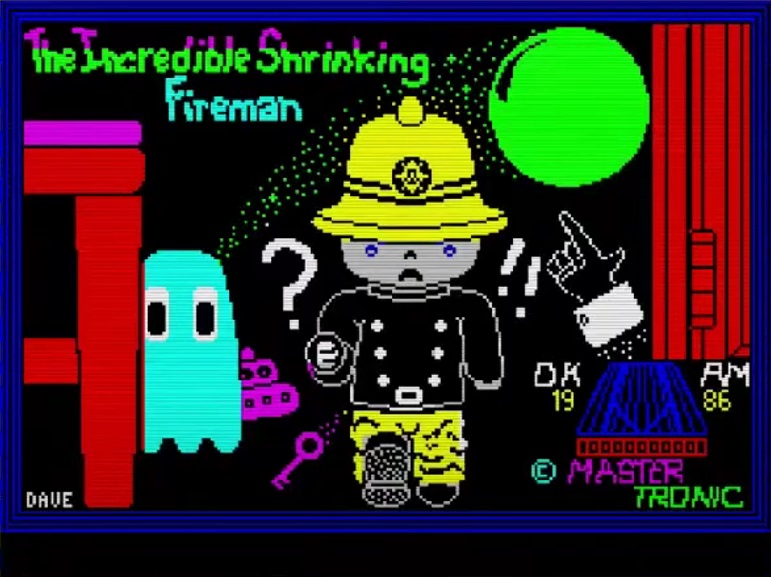 Game Review: The Incredible Shrinking Fireman (ZX Spectrum ...