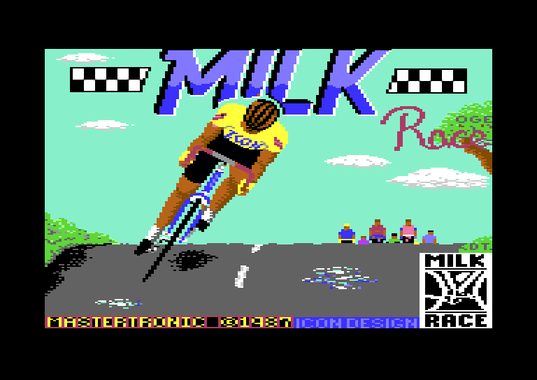 Game Review: Milk Race (Commodore 64, Mastertronic) - Mastertronic ...