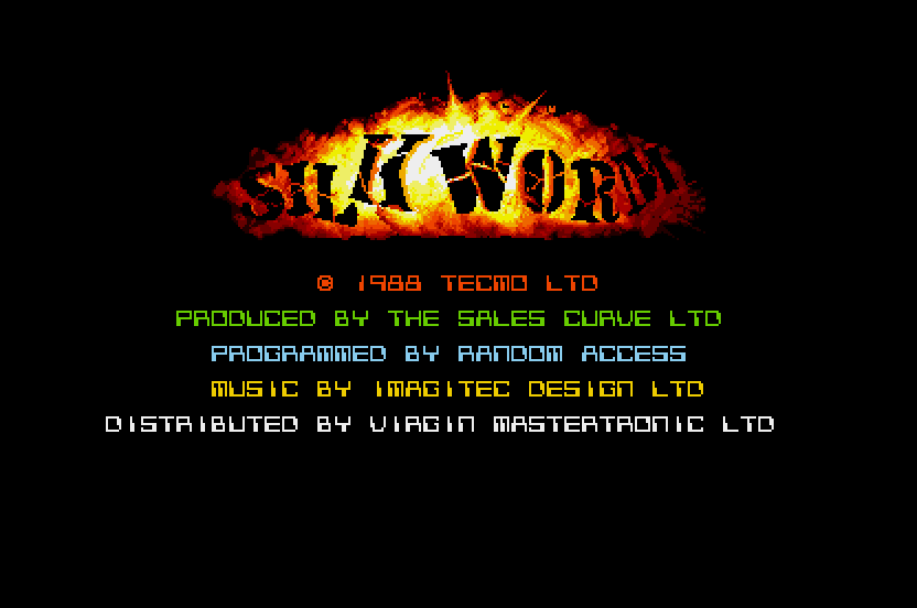 Game Review: Silkworm (Atari ST, Virgin Mastertronic) - Mastertronic Collectors Archive