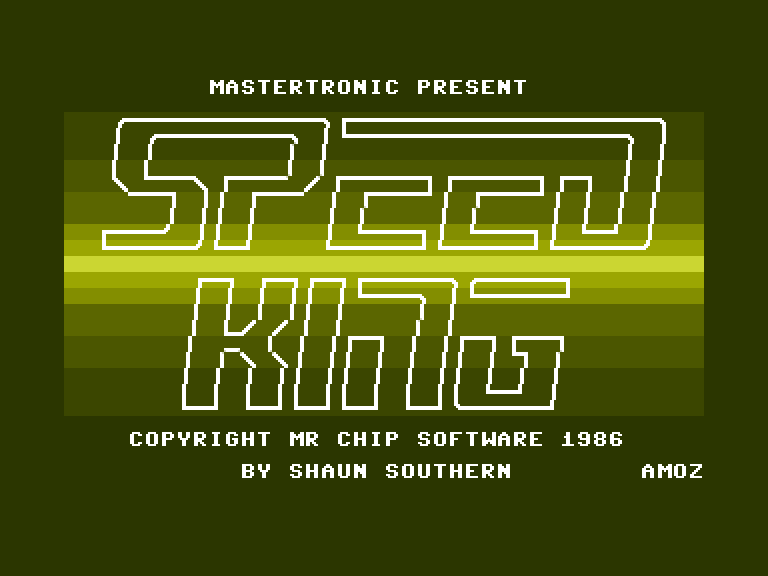 Game Review: Speed King (Commodore 16 and Plus/4, Mastertronic ...