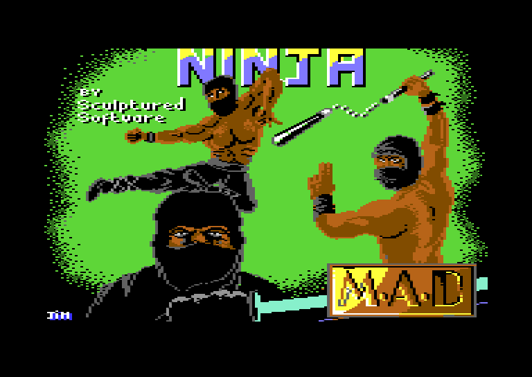 Game Review: Ninja (Commodore 64, Entertainment USA) - Mastertronic ...