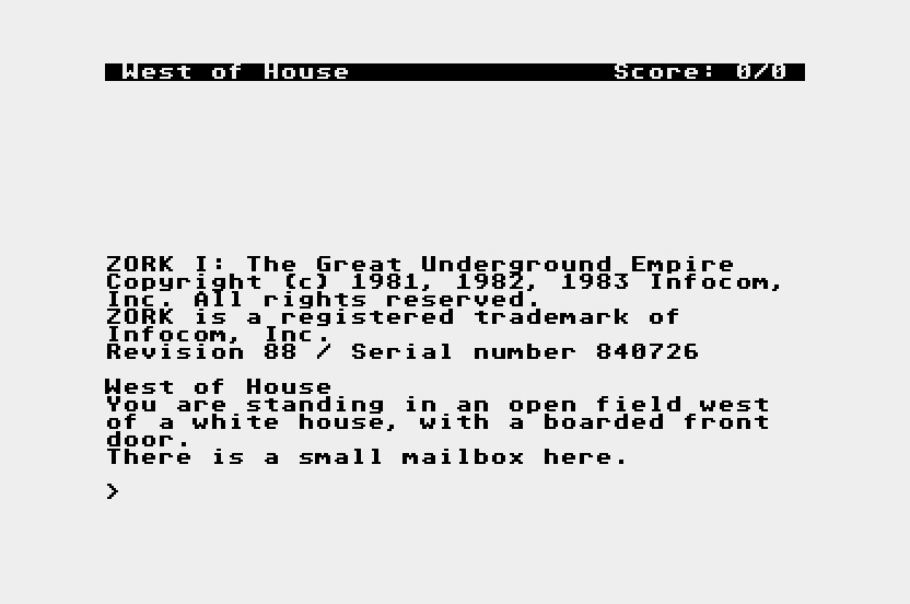 Game Review: Zork I (Atari ST, Infocom) - Mastertronic Collectors Archive