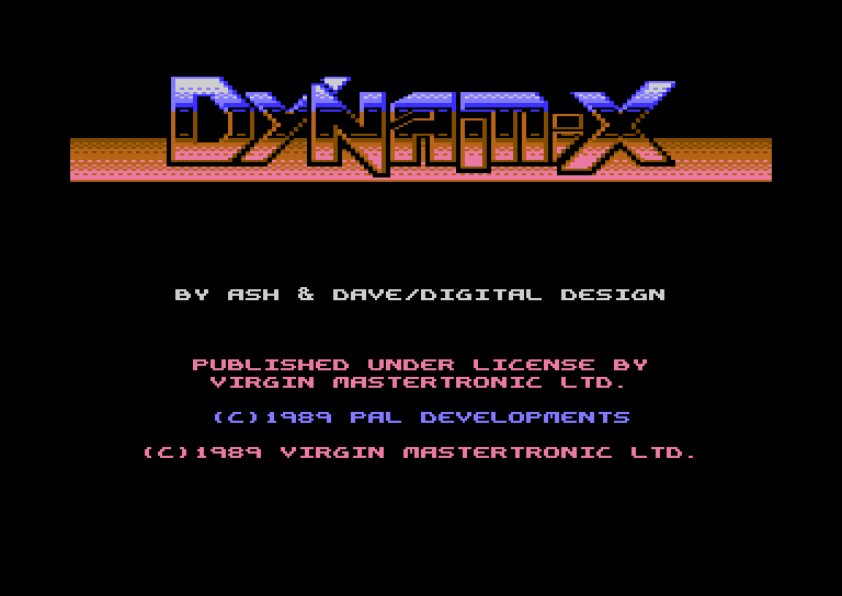 Game Review: Dynamix (Commodore 64, Mastertronic) - Mastertronic ...