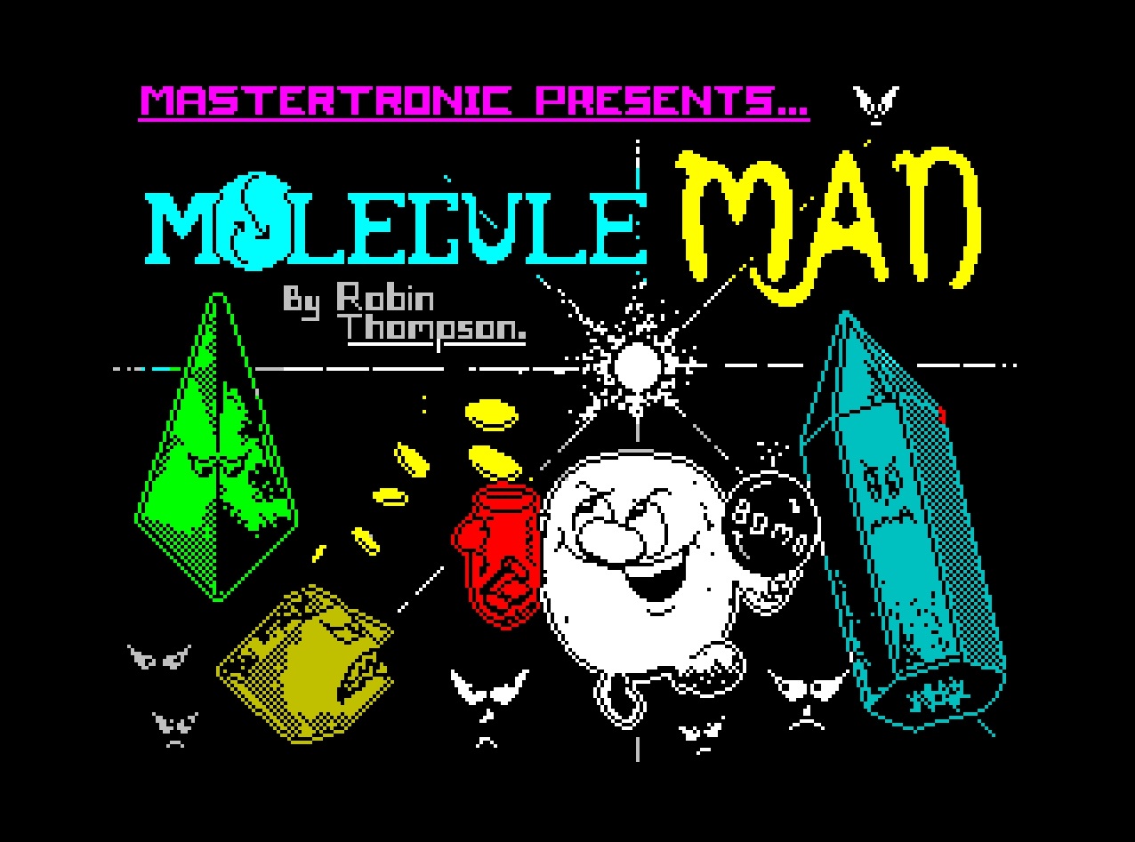 Game Review: Molecule Man (ZX Spectrum, Mastertronic) - Mastertronic ...